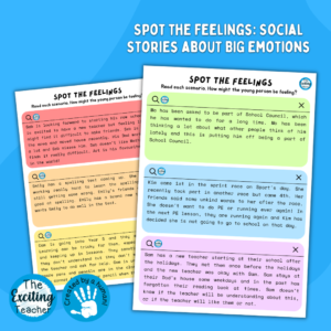 Spot the Feelings: Social Stories about Emotions – Exciting Teacher Hub