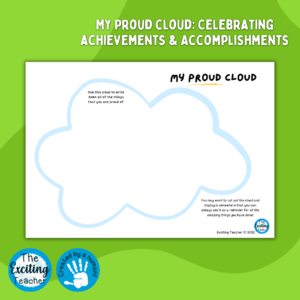 My ‘Proud’ Cloud – Self-Esteem, Achievement and Accomplishment based ...