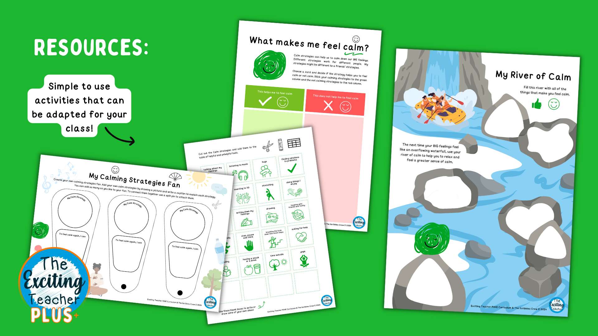 Meet Calm Scribble: Lesson Pack – Slides, Resources, Planning ...