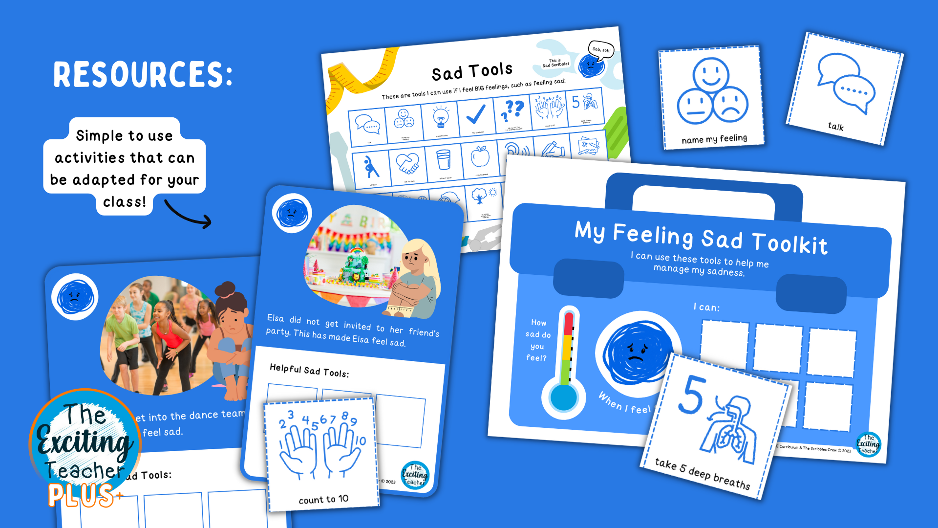 Meet Sad Scribble: Lesson Pack – Slides, Resources, Planning – Exciting ...