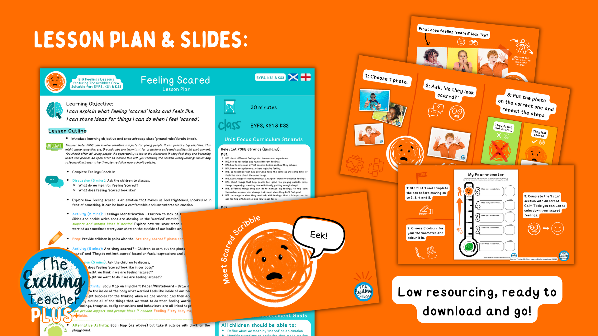Meet Scared Scribble- Lesson Pack – Slides, Resources, Planning by ...