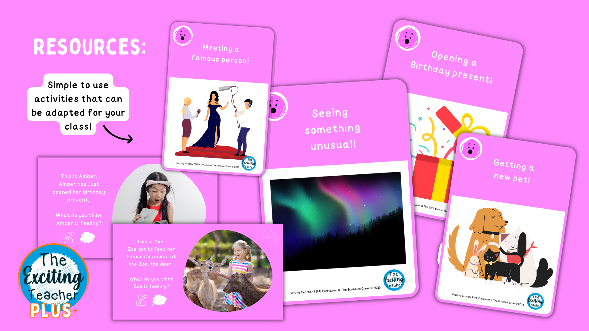 Meet Surprised Scribble: Lesson Pack – Slides, Resources, Planning ...